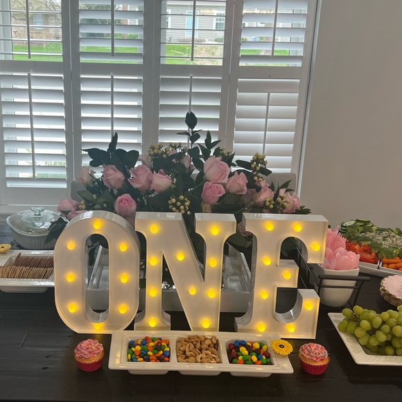 Party Supplies | One Birthday Sign For Your Babys First Year Of Life ...